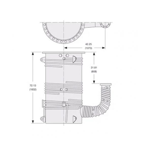 NHS-35 Diffusion Pump - REDSTAR-CMS