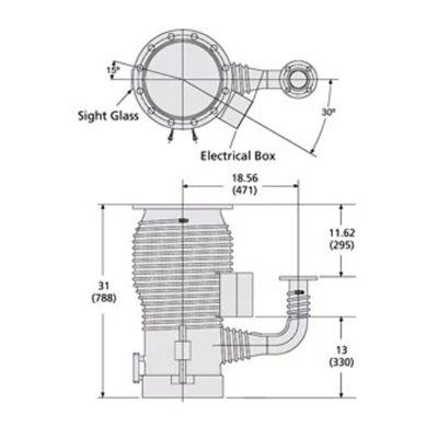 VHS-10 Diffusion Pump - REDSTAR-CMS