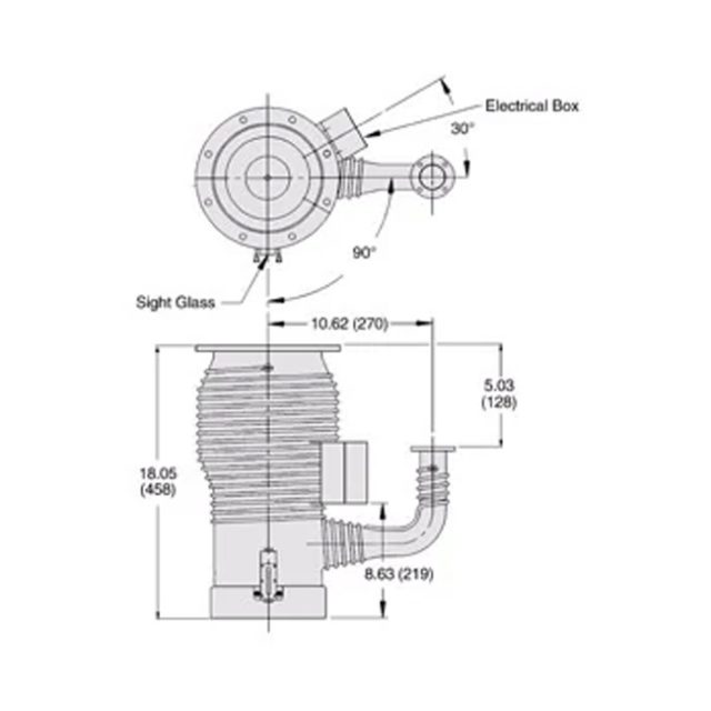 VHS-4 Diffusion Pump - REDSTAR-CMS