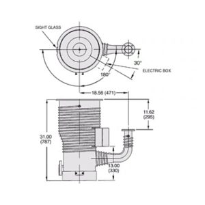 VHS-400 Diffusion Pump - REDSTAR-CMS