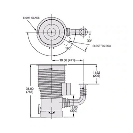 VHS-400 Diffusion Pump - REDSTAR-CMS