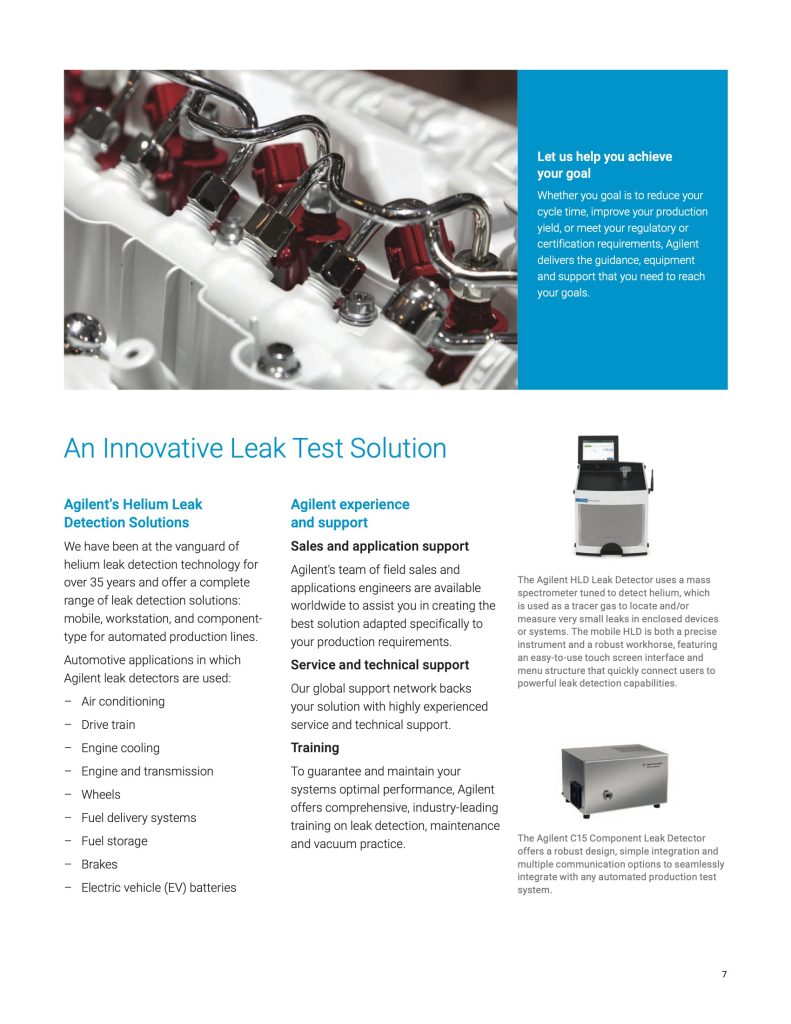 Kiểm tra rò rỉ khí heli cho ngành công nghiệp ô tô - REDSTAR-CMS