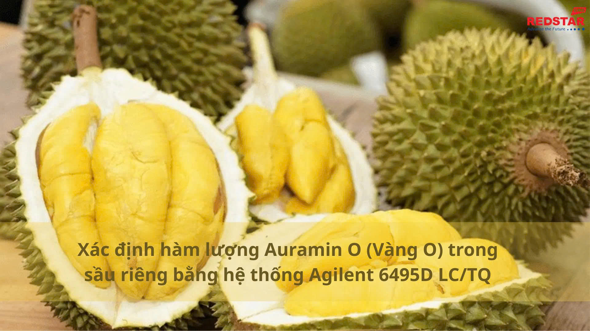Xác định hàm lượng Auramin O (Vàng O) trong sầu riêng bằng hệ thống LC ...
